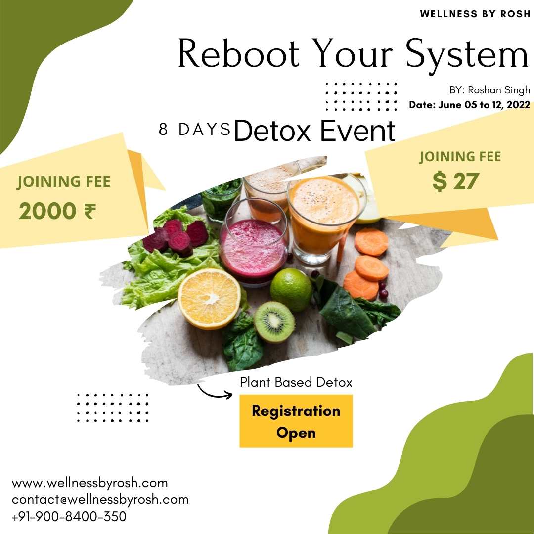 8 Days Plant-based grain-free Detox - Wellness By Rosh | Integrative ...